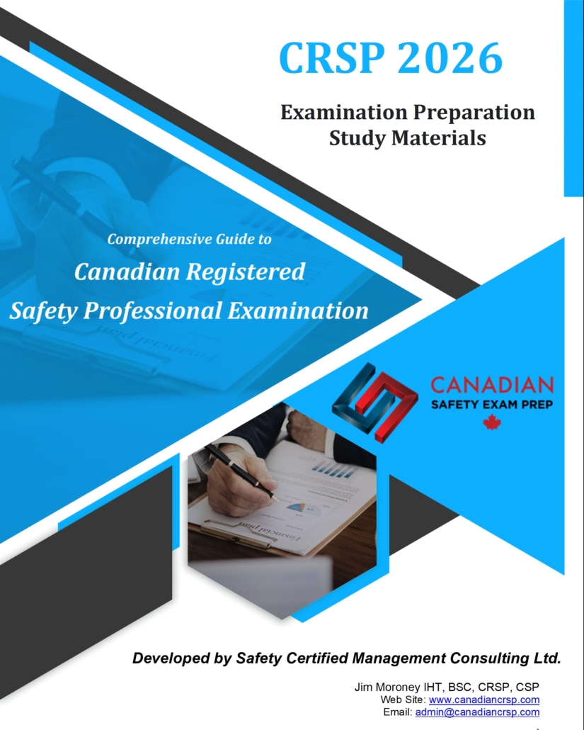 Canadian Safety Exam Prep Exam Workshops and Study Manual Training